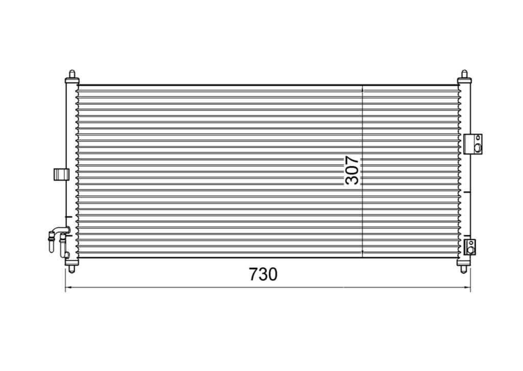 Nissan Pulsar N16 Sedan N16E Hatch Condenser / CNI19023 – geppscrossauto