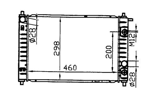 Daewoo Matiz 5-Door Radiator / DW42019 – Gepps Cross Auto Parts