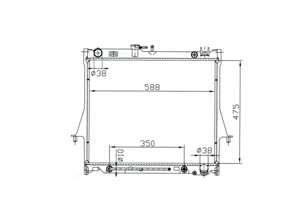 Holden Rodeo RA V6 Radiator / HD22039 – Gepps Cross Auto Parts