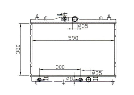 Nissan Tiida Radiator / NI19052 – Gepps Cross Auto Parts
