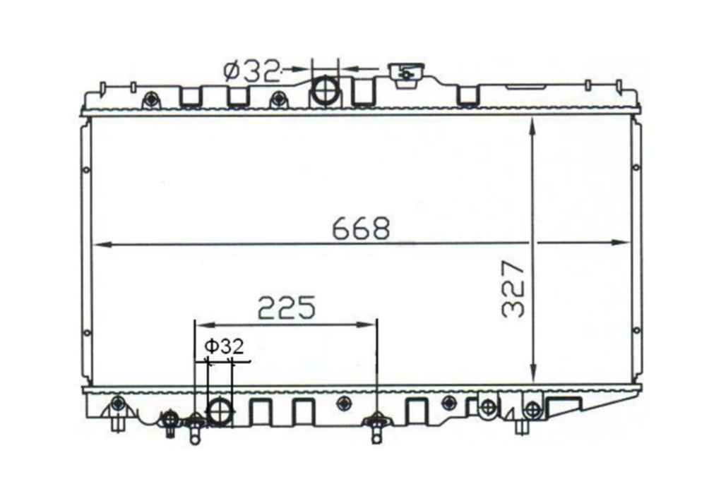 Toyota Corolla AE90 AE92 AE93 AE95 Radiator / TY18024 – Gepps Cross ...