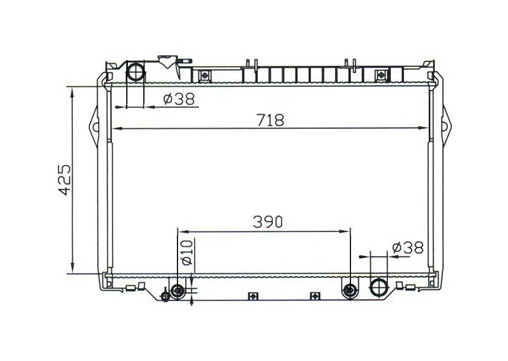Toyota Landcruiser HDJ80 Radiator / TY18065 – Gepps Cross Auto Parts